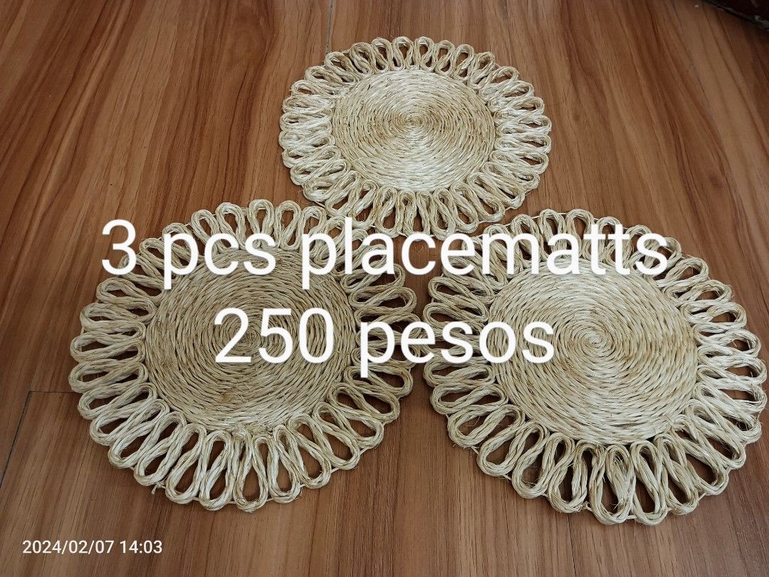3 Native placematts, Furniture & Home Living, Kitchenware & Tableware ...