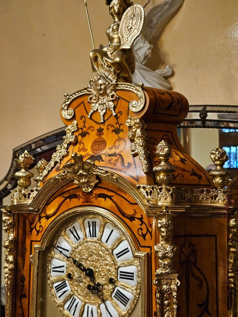 7 Feet Italian Grandfather Clock, Furniture & Home Living, Home Decor ...