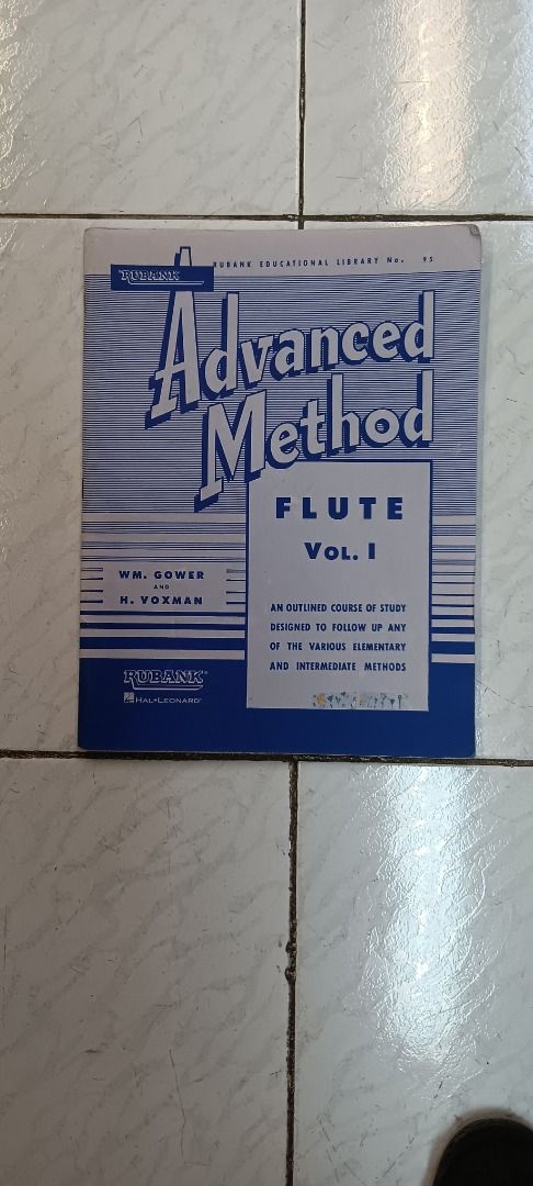 長笛書 Advanced Method (flute vol. 1), 興趣及遊戲, 音樂、樂器 & 配件, 音樂與媒體 - 樂譜 ...