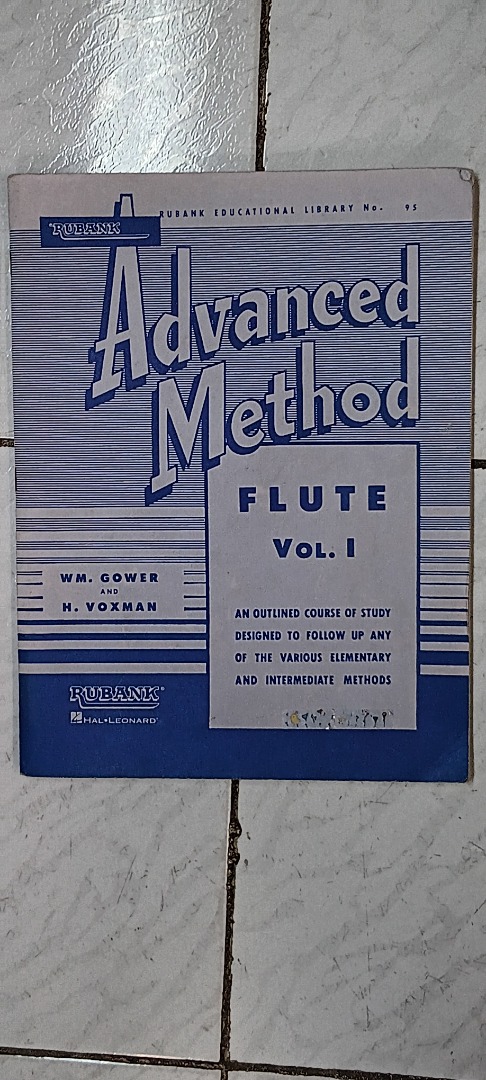 長笛書 Advanced Method (flute vol. 1), 興趣及遊戲, 音樂、樂器 & 配件, 音樂與媒體 - 樂譜 ...