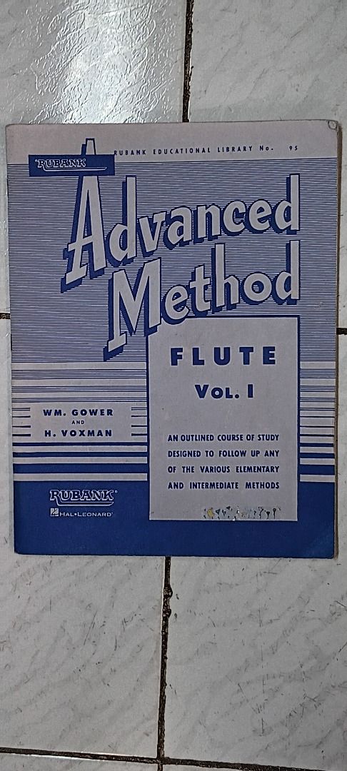 長笛書 Advanced Method (flute vol. 1), 興趣及遊戲, 音樂、樂器 & 配件, 音樂與媒體 - 樂譜 ...
