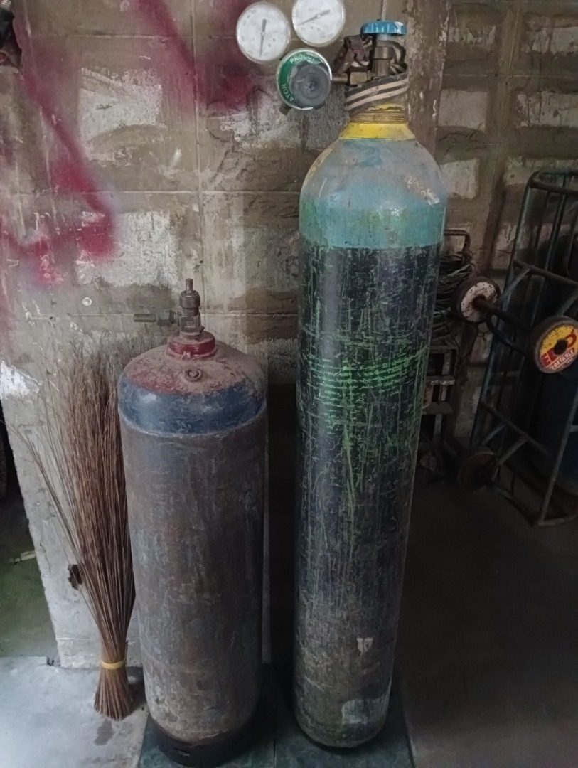 Acetylene Tank welding set with Welding torch Accesories, Commercial ...