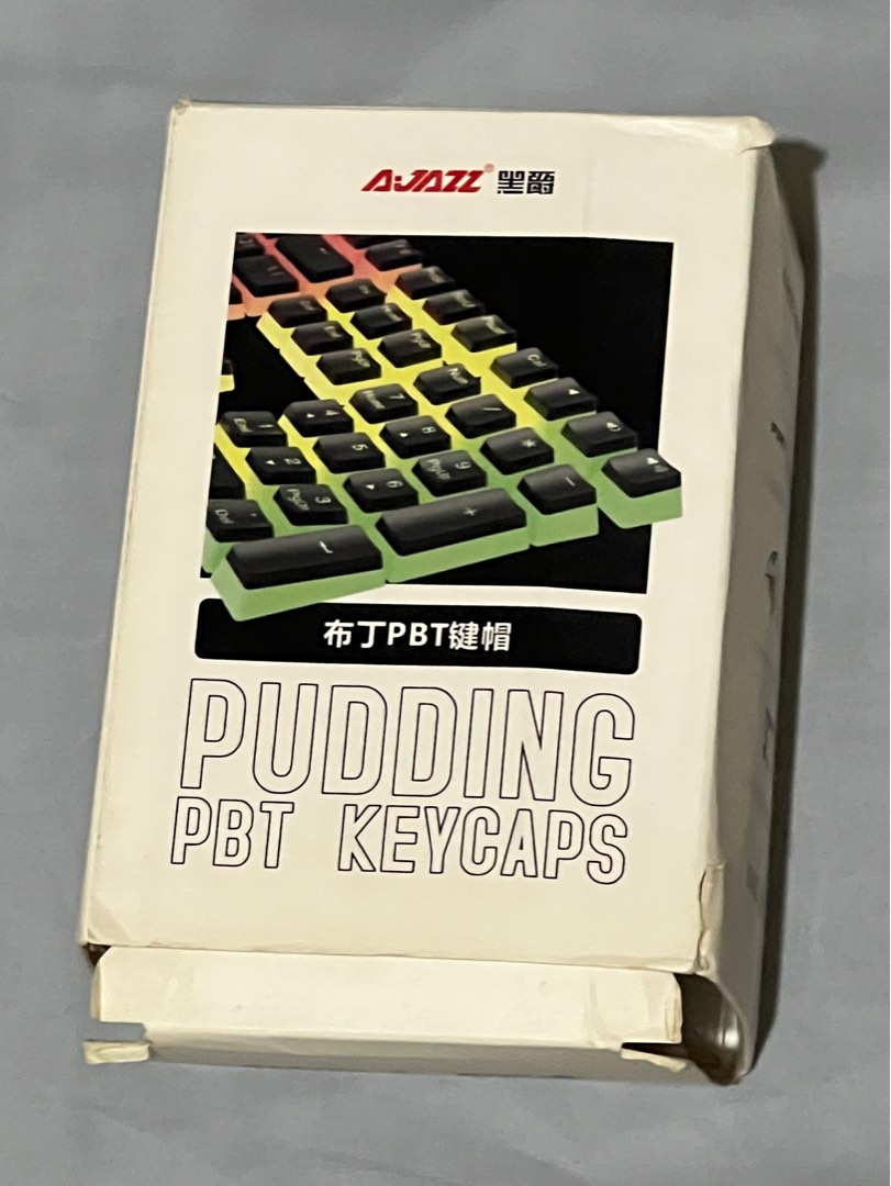 ajazz pbt pudding keycaps, Computers & Tech, Parts & Accessories, Computer Keyboard on Carousell