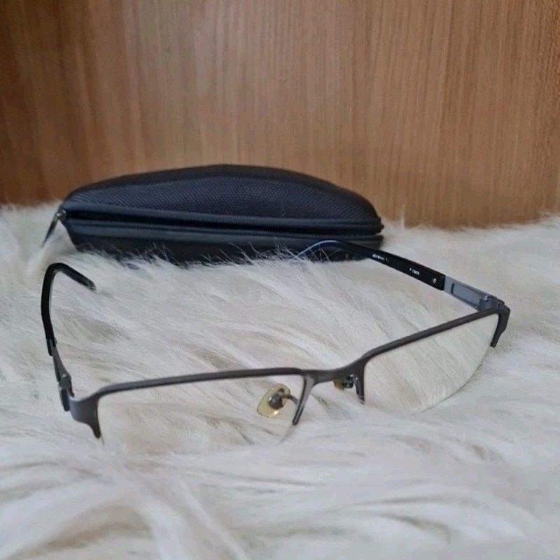 Alain Delon Kacamata Frame Original, Fesyen Pria, Aksesoris, Kacamata ...