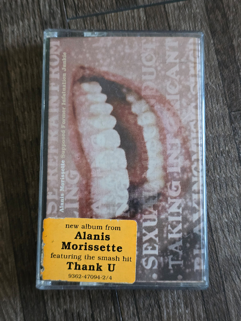 Alanis Morissette - Supposed Former Infatuation Junkie (Cassette ...