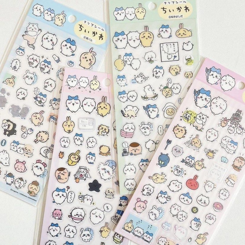 assorted chiikawa sticker sheets, Hobbies & Toys, Stationery & Craft ...