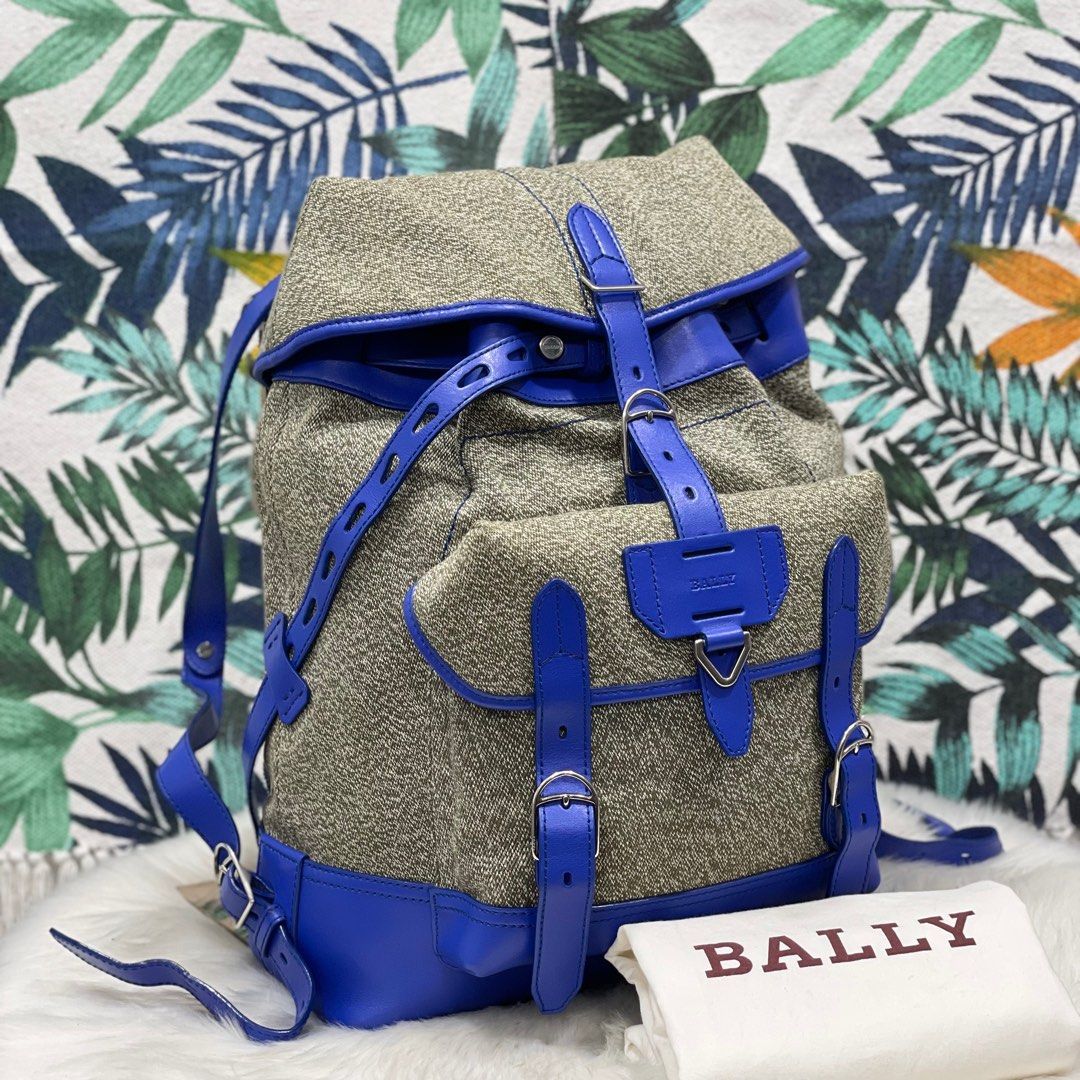 Authentic BALLY Large Backpack, Luxury, Bags & Wallets on Carousell