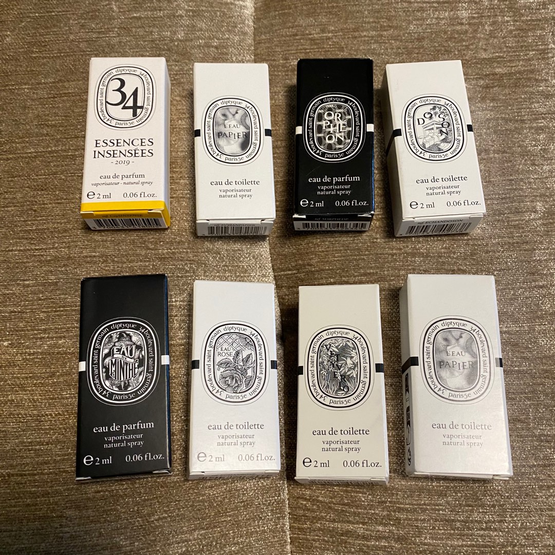 Authentic Diptyque Fragrance Vials Choose Your Scent (550 EACH), Beauty ...