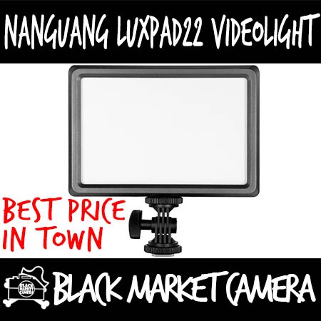[BMC] Nanguang Luxpad 22 Slim High CRI High-Output Bi-Color Dimmable LED Video Light Panel ...