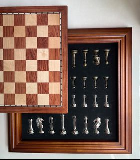 Brand New! Quality Alex. H & Abel.C Chess Set/ Large 38CMx38CM ...