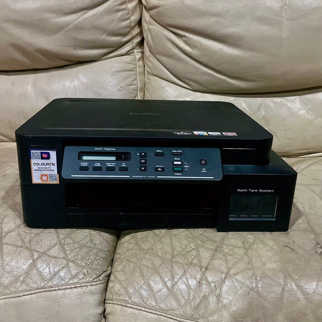 Brother DCP-T520W Printer Ink Tank System Airprint WIFI, Computers ...