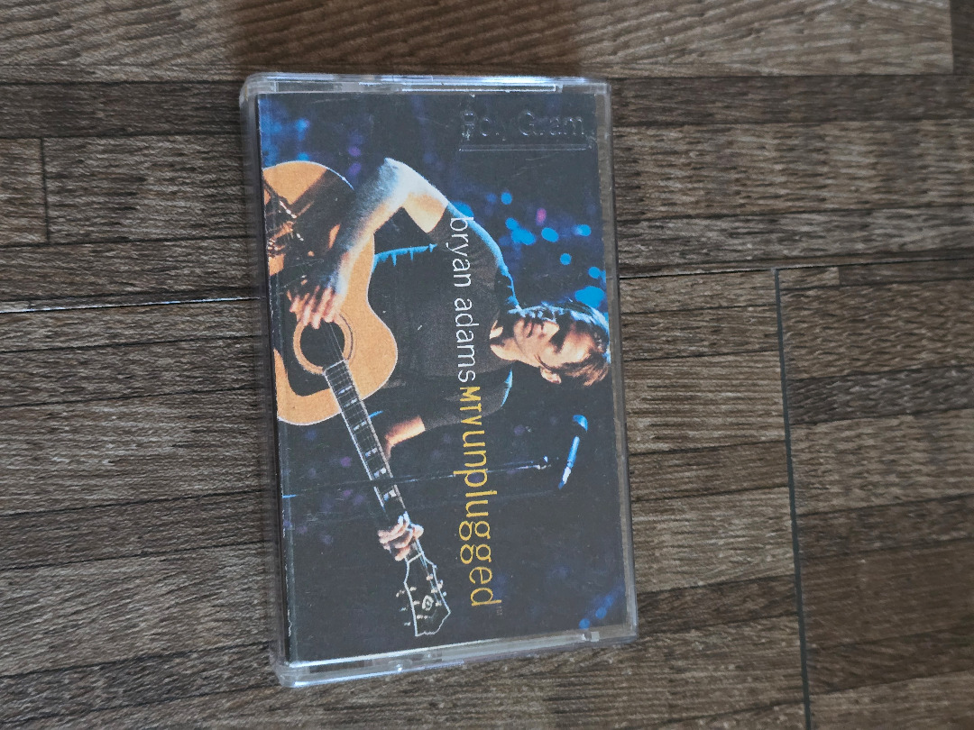 Bryan Adams - MTV Unplugged (Cassette), Hobbies & Toys, Music & Media, CDs & DVDs on Carousell