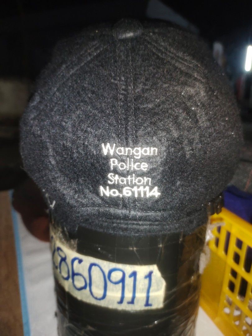 Cap Wangan Police Station Japan, Men's Fashion, Watches & Accessories ...