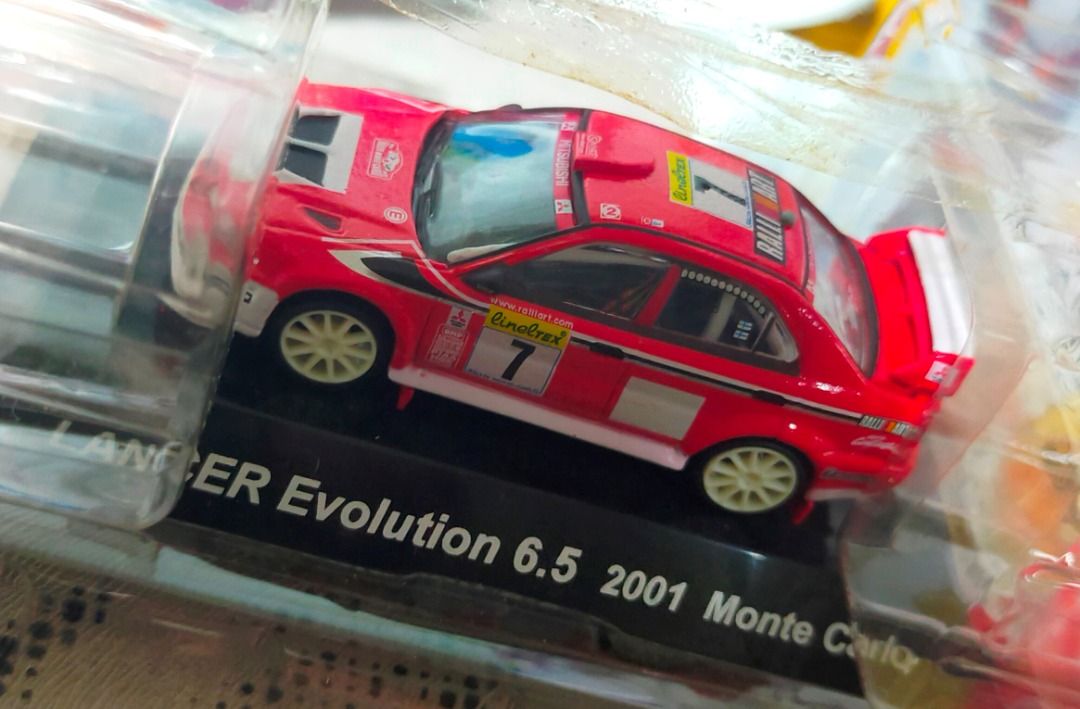 CMS MITSUBISHI LANCER EVOLUTION 6.5 2001 MONTE CARLO RALLY CAR, Hobbies ...