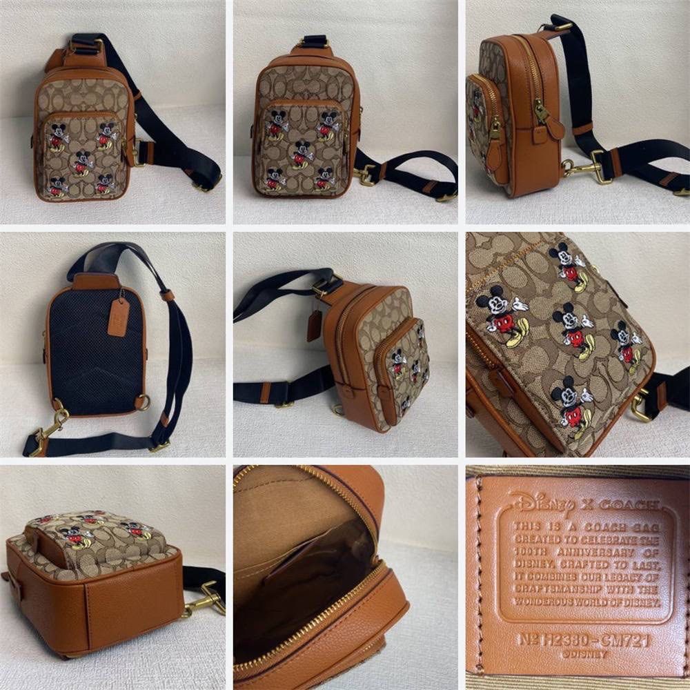 Coach men track pack 14 crossbody sling bag, Men's Fashion, Bags, Sling ...