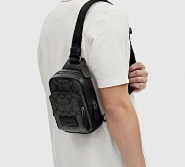 Coach men track pack 14 crossbody sling bag, Men's Fashion, Bags, Sling ...