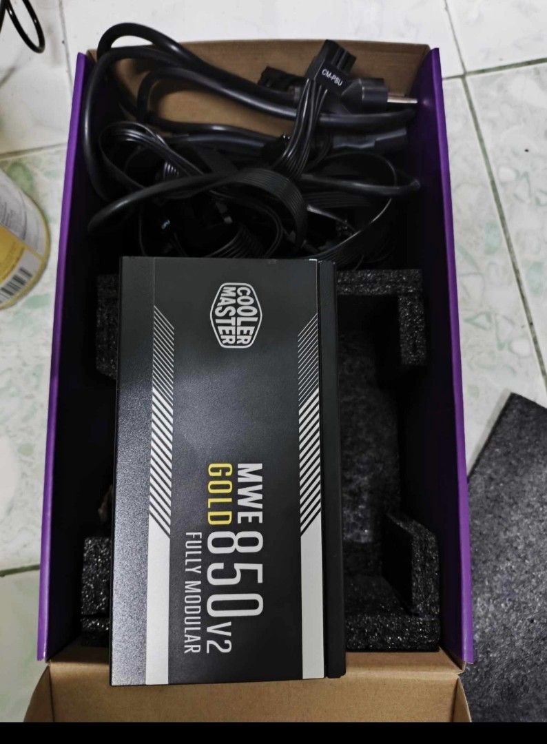 Cooler Master MWE GOLD v2 - 850w Full Modular PSU(MPE-8501-AFAAG-U2), Computers & Tech, Parts ...