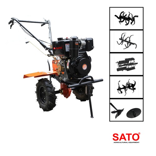 Diesel Power Tiller, Commercial & Industrial, Industrial Equipment on ...