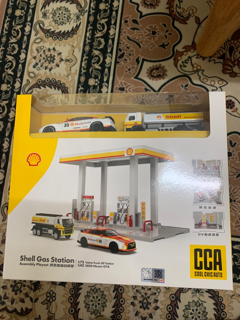 diorama petrol pump shell, Hobbies & Toys, Toys & Games on Carousell