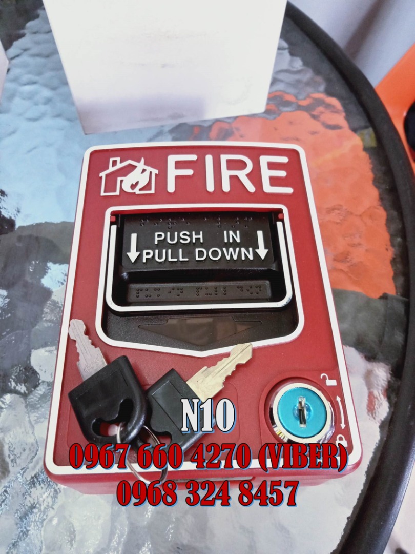 fire alarm pull down red, Commercial & Industrial, Industrial Equipment ...