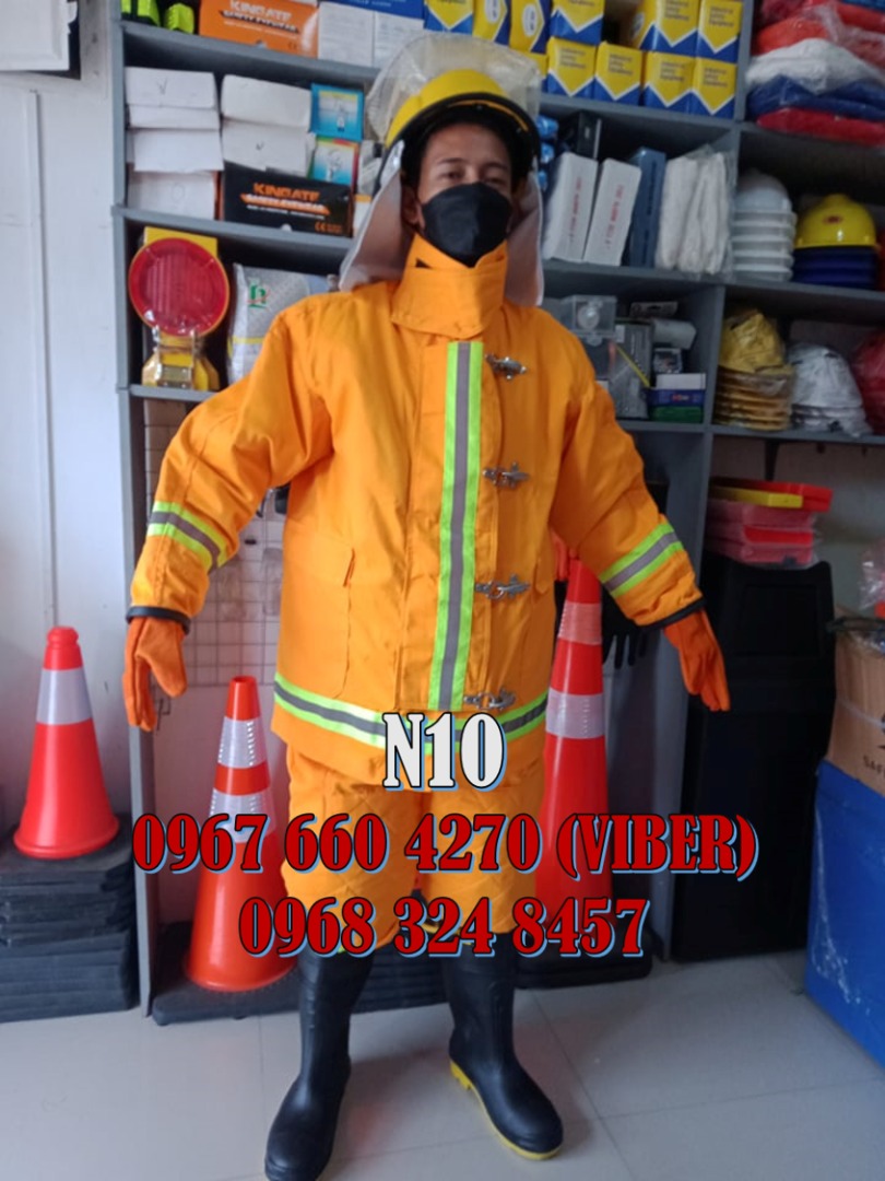 fireman suit yellow, Men's Fashion, Coats, Jackets and Outerwear on ...