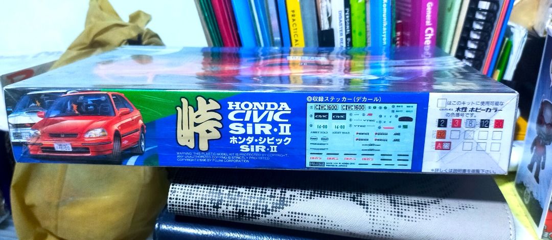 Fujimi Honda Civic SIR II EK4 Full Kit Sealed, Hobbies & Toys, Toys ...