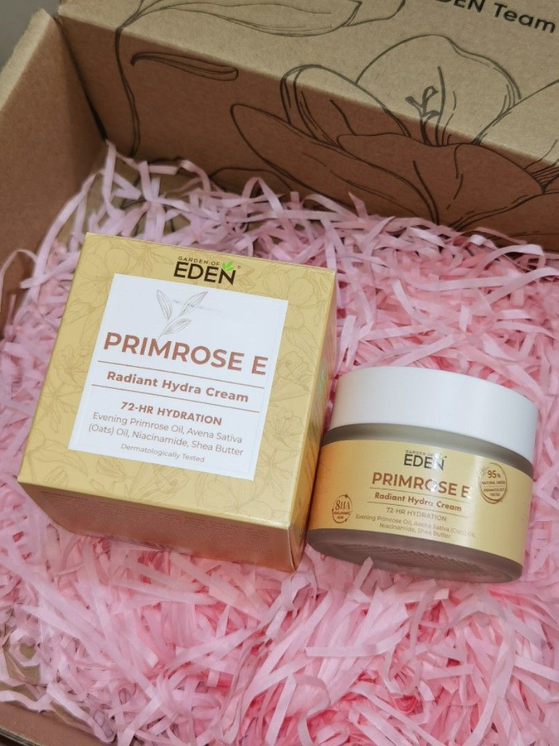 Garden Of Eden Primrose E Radiant Hydra Cream (50G), Beauty & Personal Care, Face, Face Care on ...