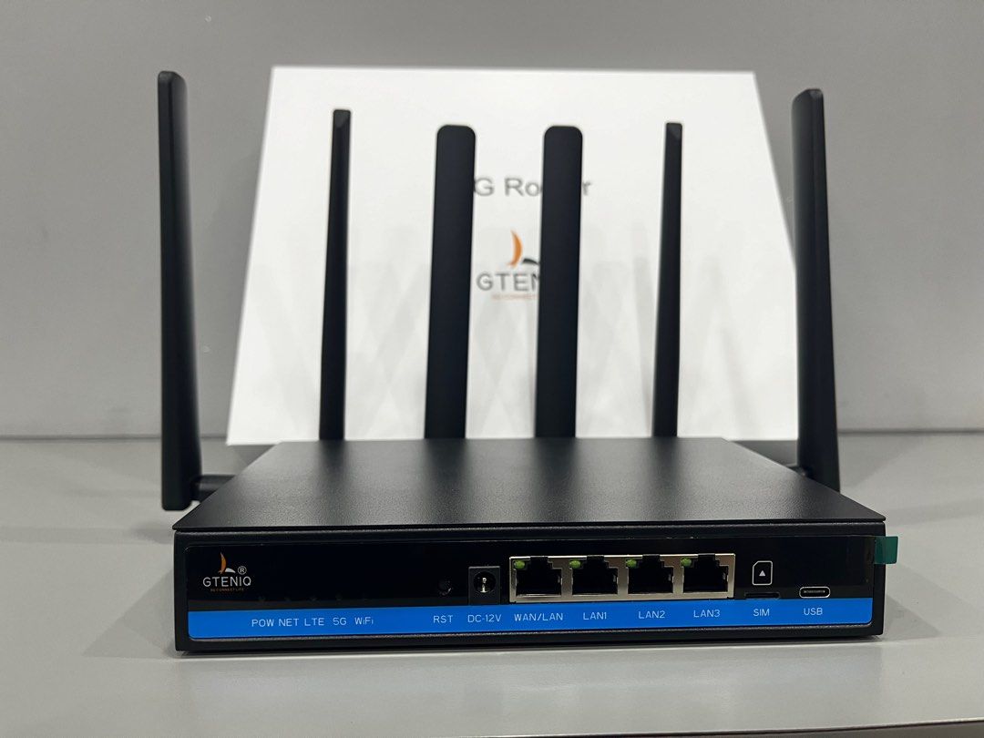 GTENIQ 4G/5G modem router Qualcomm X55/Qualcomm AX1800 high speed ...