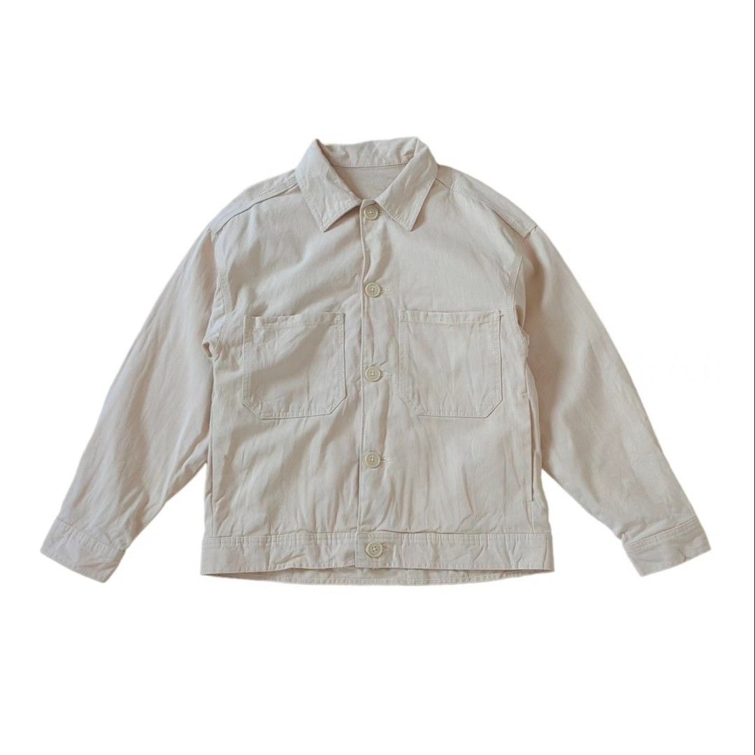 GU Chef Jacket, Men's Fashion, Coats, Jackets and Outerwear on Carousell