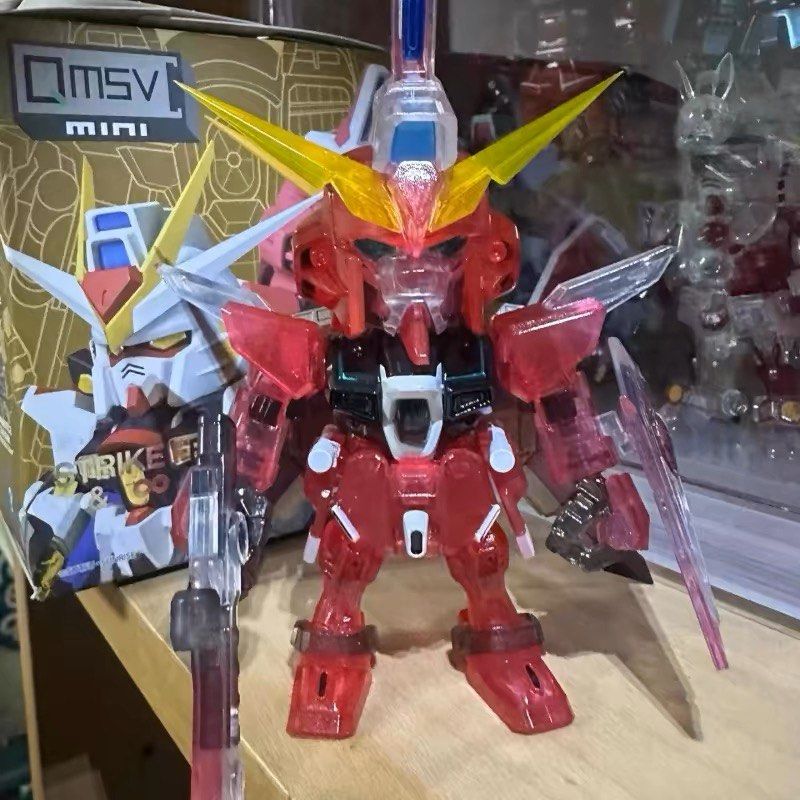 Gundam QSMV Mini Blind Box Strike Freedom Gundam & Infinity Justice ...