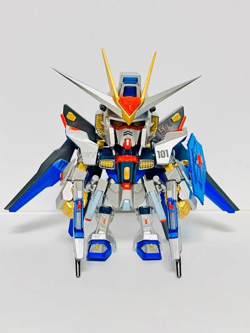 Gundam QSMV Mini Blind Box Strike Freedom Gundam & Infinity Justice ...