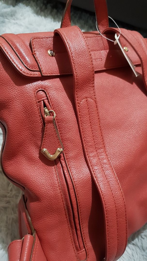 Hazzys Leather Backpack, Women's Fashion, Bags & Wallets, Backpacks on ...