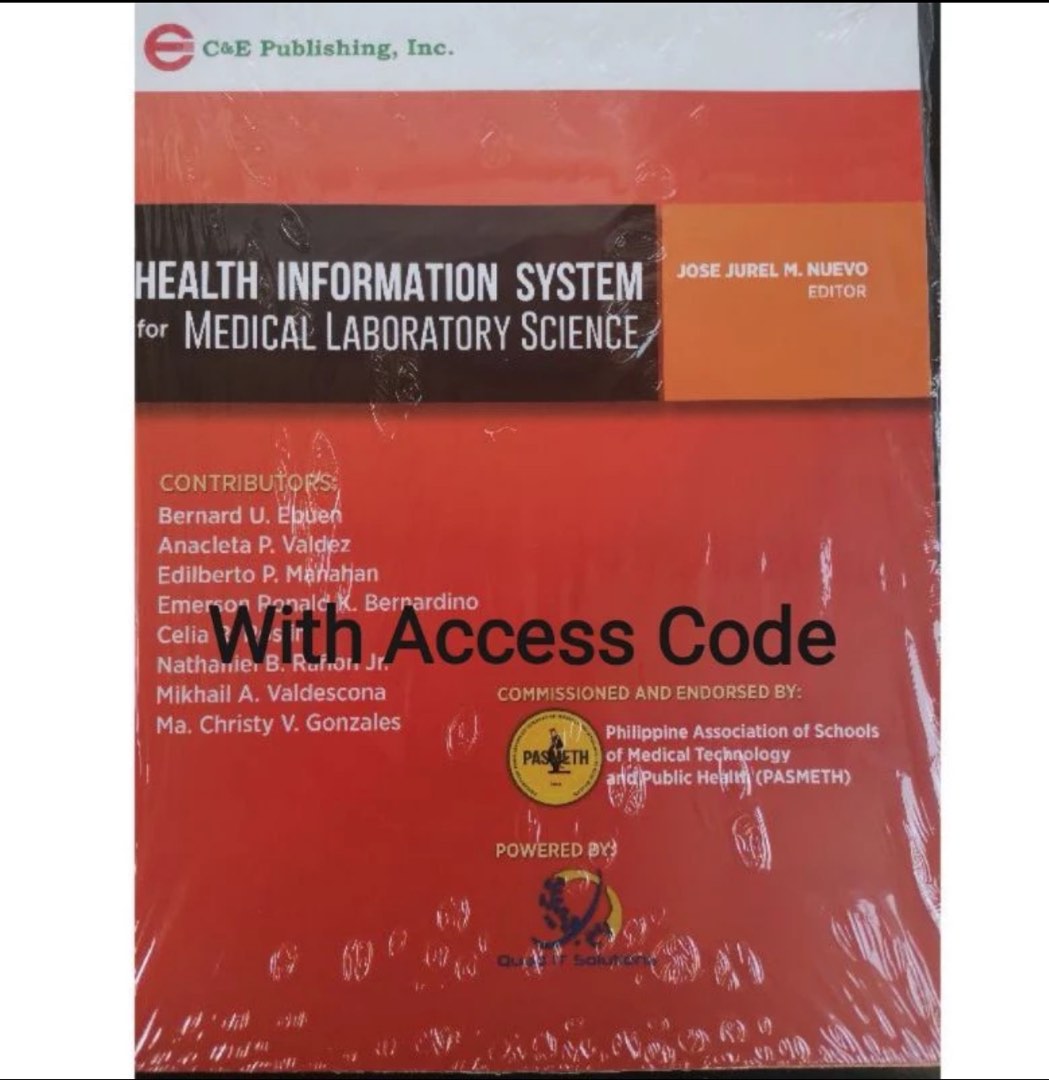 Health Information System Book with accesscode, Hobbies & Toys, Books ...