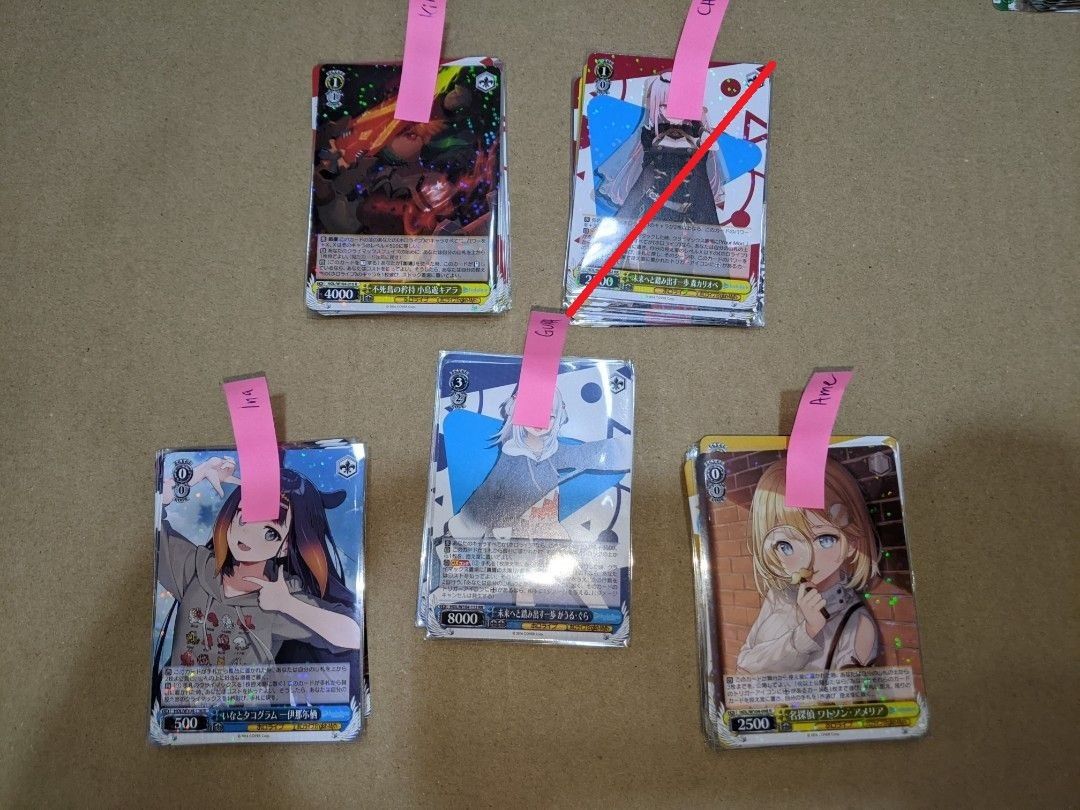 Holo EN Gen 1 Myth Oshi Pack: Takanashi Kiara/Ninomae Ina'nis/Gawr Gura ...
