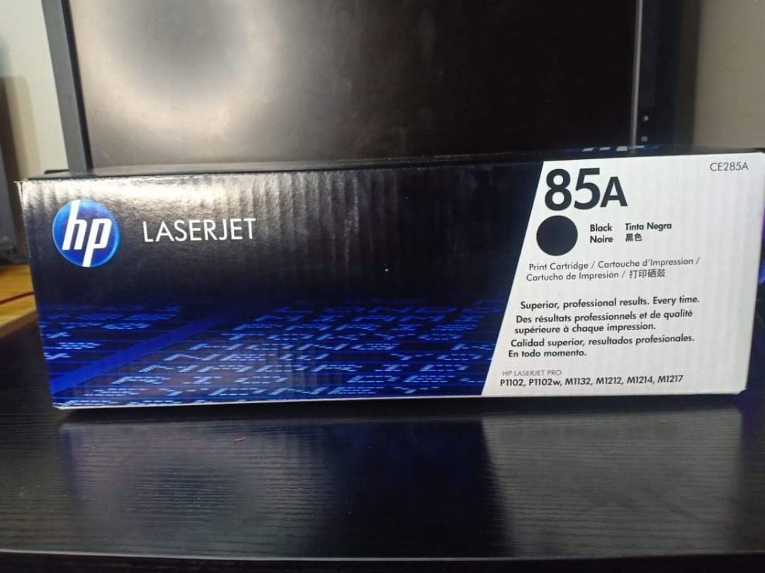 HP 85A Black Original LaserJet Toner Cartridge, Computers & Tech, Printers, Scanners & Copiers ...