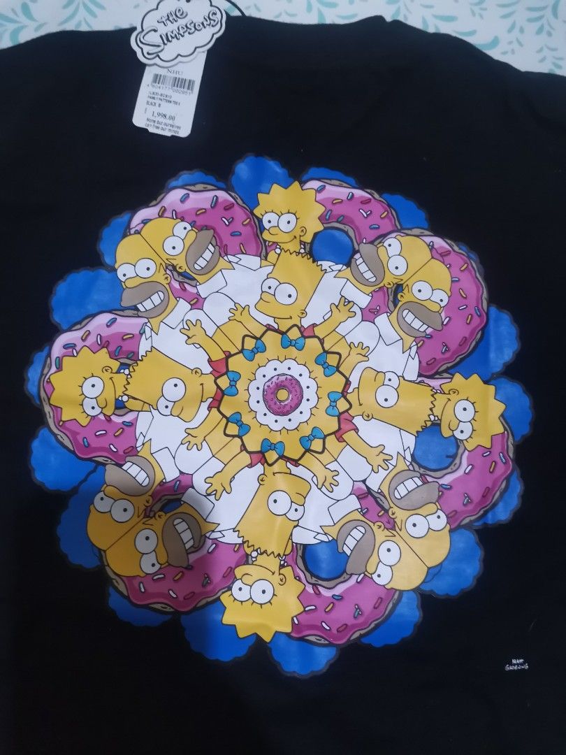 Illest x Simpsons Collab, Men's Fashion, Tops & Sets, Formal Shirts on ...