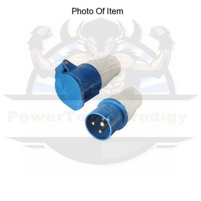 INDUSTRIAL 3 PIN PLUG 16 AMP 220V, Hobbies & Toys, Stationery & Craft ...
