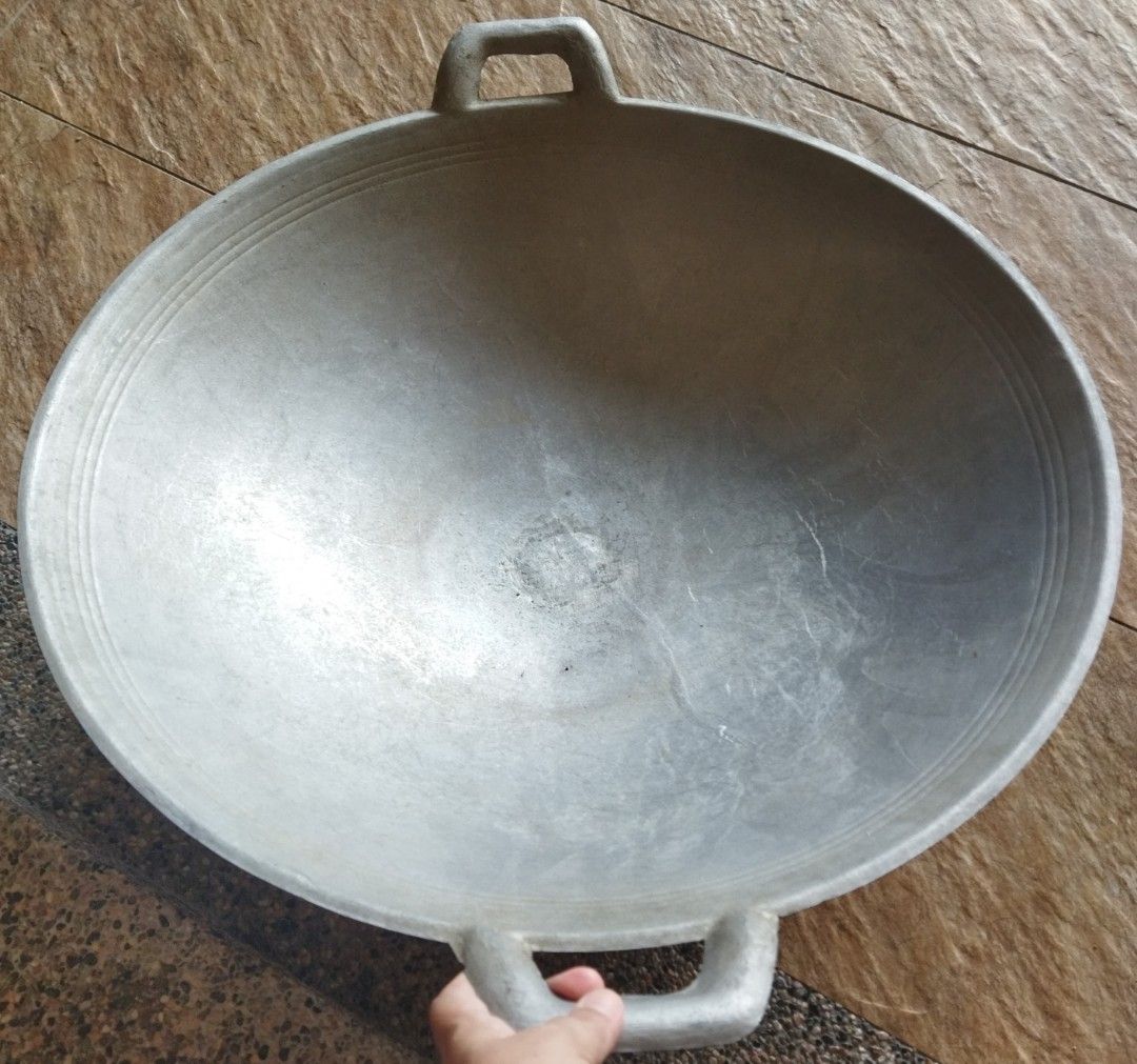 Kuali Kawah Tebal 60 cm / 24 inci, Furniture & Home Living, Kitchenware ...