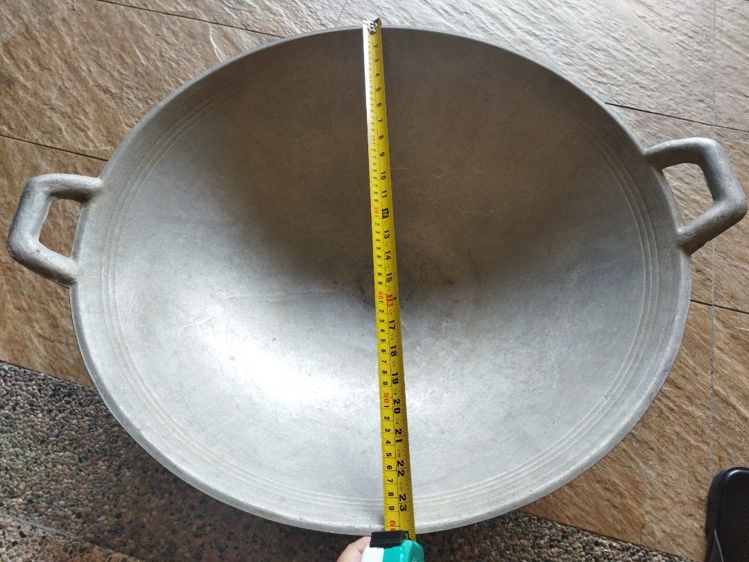 Kuali Kawah Tebal 60 cm / 24 inci, Furniture & Home Living, Kitchenware ...