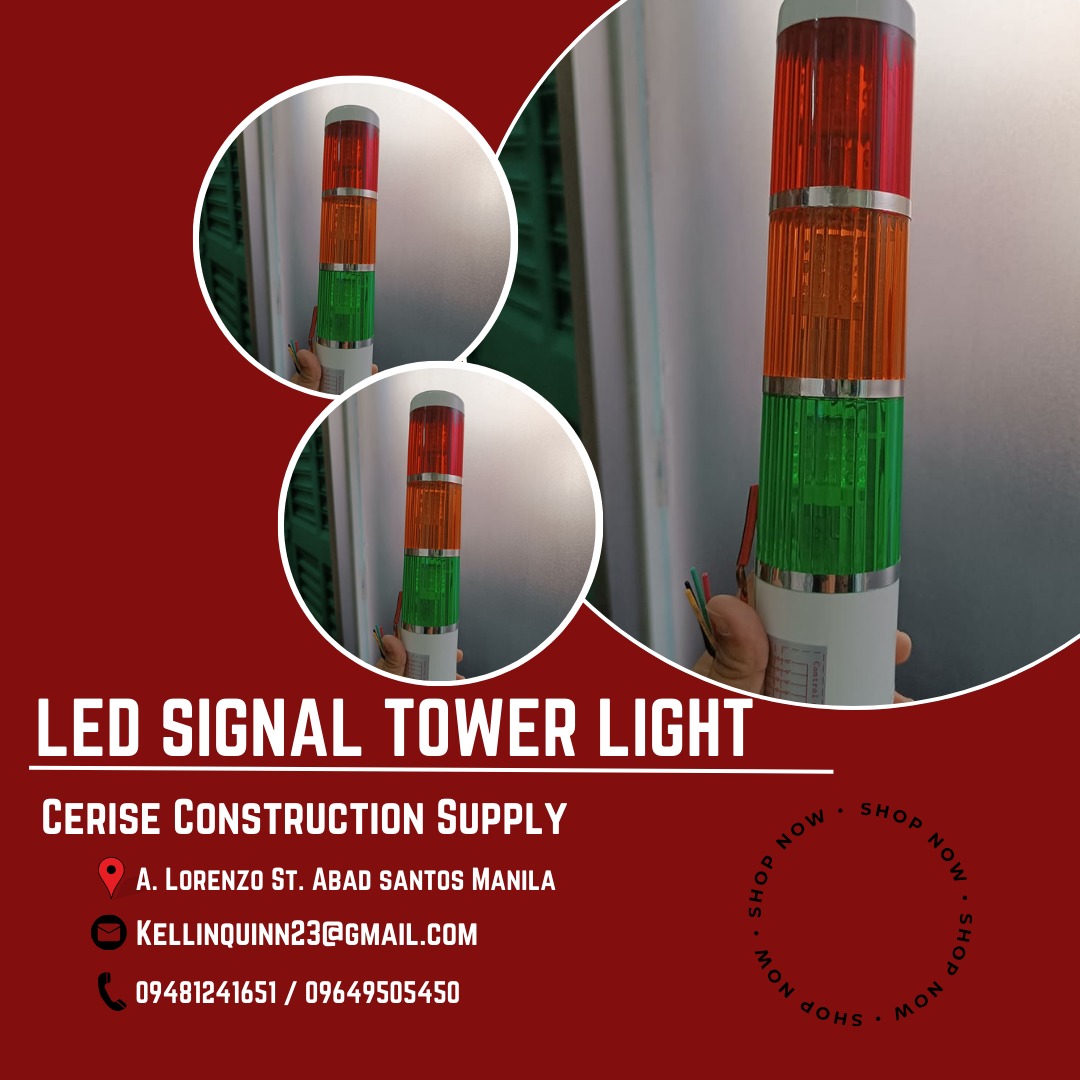 LED Signal Tower Light, Commercial & Industrial, Construction Tools ...