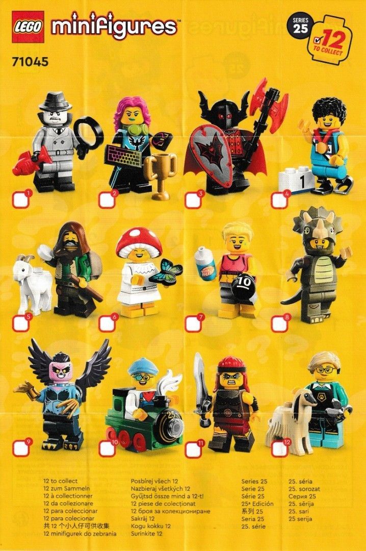 LEGO Minifigures CMF 25, Hobbies & Toys, Toys & Games on Carousell