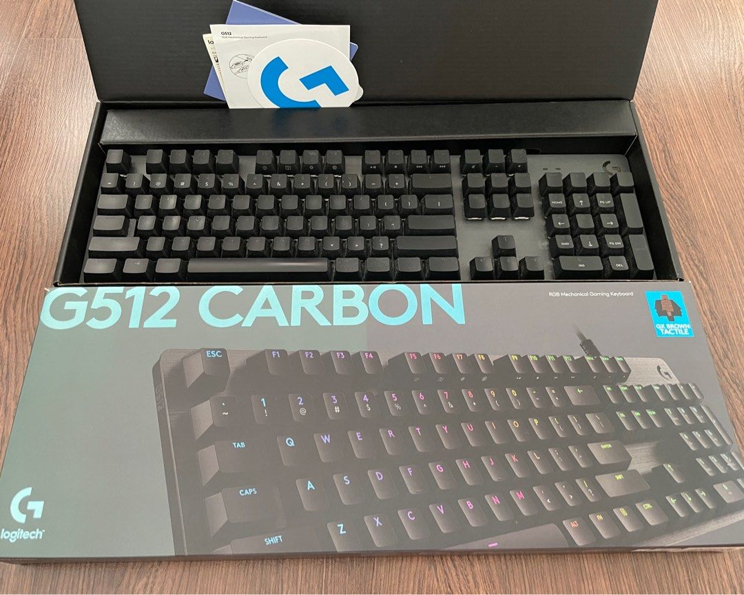 Logitech G512 Carbon keyboard (Malfunctioning), Computers & Tech, Parts ...
