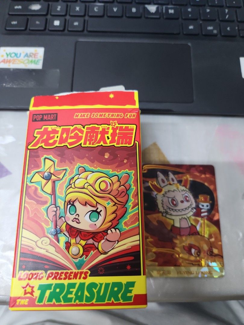 Loong Presents Flying Loong (Labubu), Hobbies & Toys, Toys & Games on ...