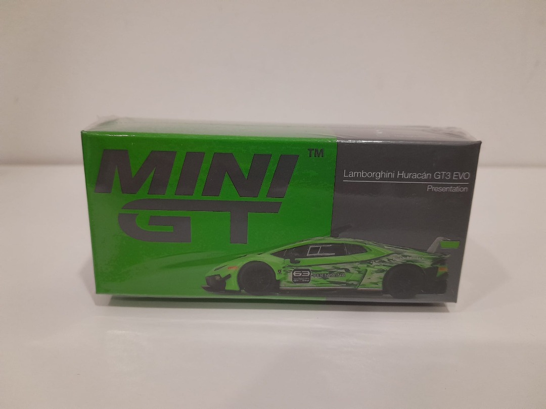 Mini GT Lamborghini Huracan GT3 EVO Presentation, Hobbies & Toys, Toys ...