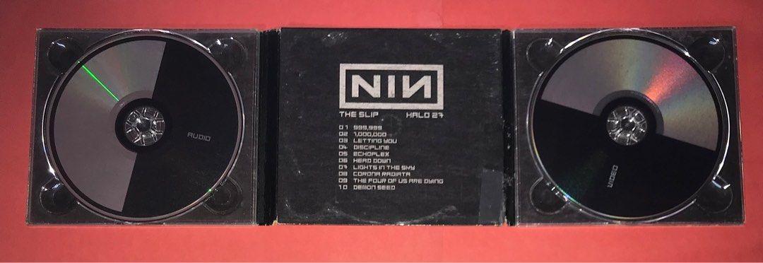 NINE INCH NAILS - THE SLIP CD + DVD, Hobbies & Toys, Music & Media, CDs ...
