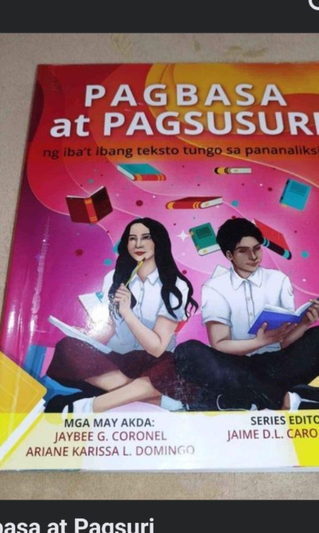 Pagbasa at Pagsuri, Hobbies & Toys, Books & Magazines, Textbooks on ...
