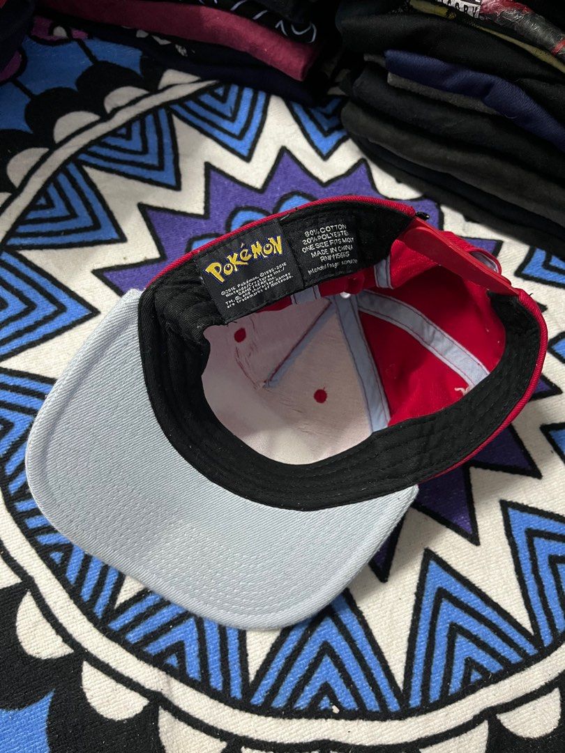 Pokemon Red Cap, Men's Fashion, Watches & Accessories, Cap & Hats on ...