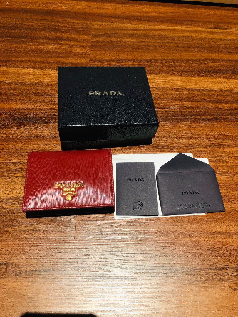 Prada Wallet SOLD by tokped , Fesyen Wanita, Tas & Dompet di Carousell