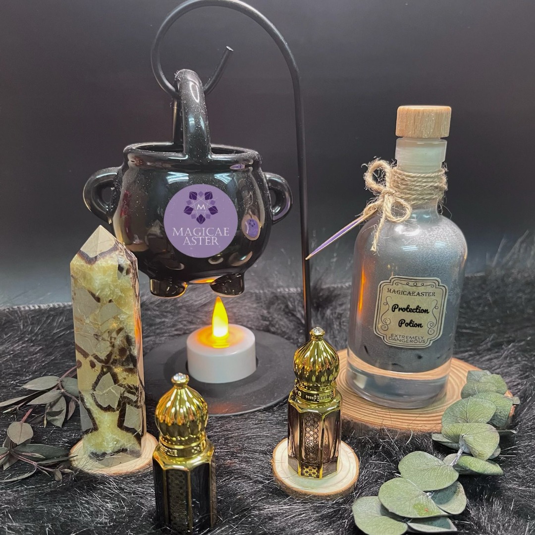 MagicaeAster Protection Magick Spelled Potion, Hobbies & Toys ...