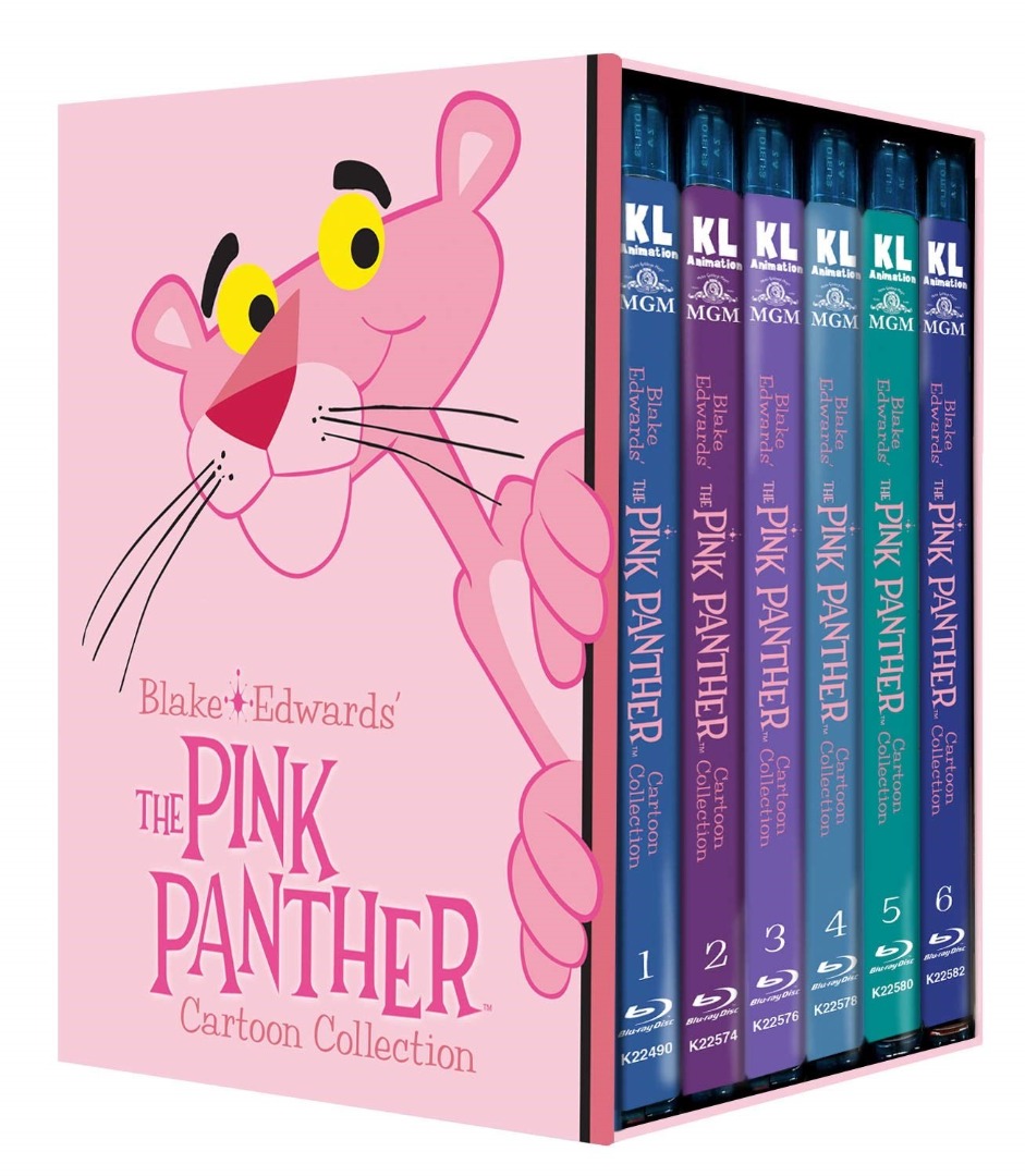 *RARE* The Pink Panther Cartoon Collection Kino Lorber [Bluray ...